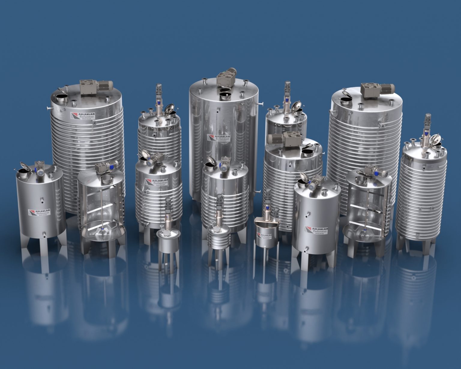 Stainless Steel Mixer, Reactor, Mixer Tank and Storage Tanks - Asinoks ...